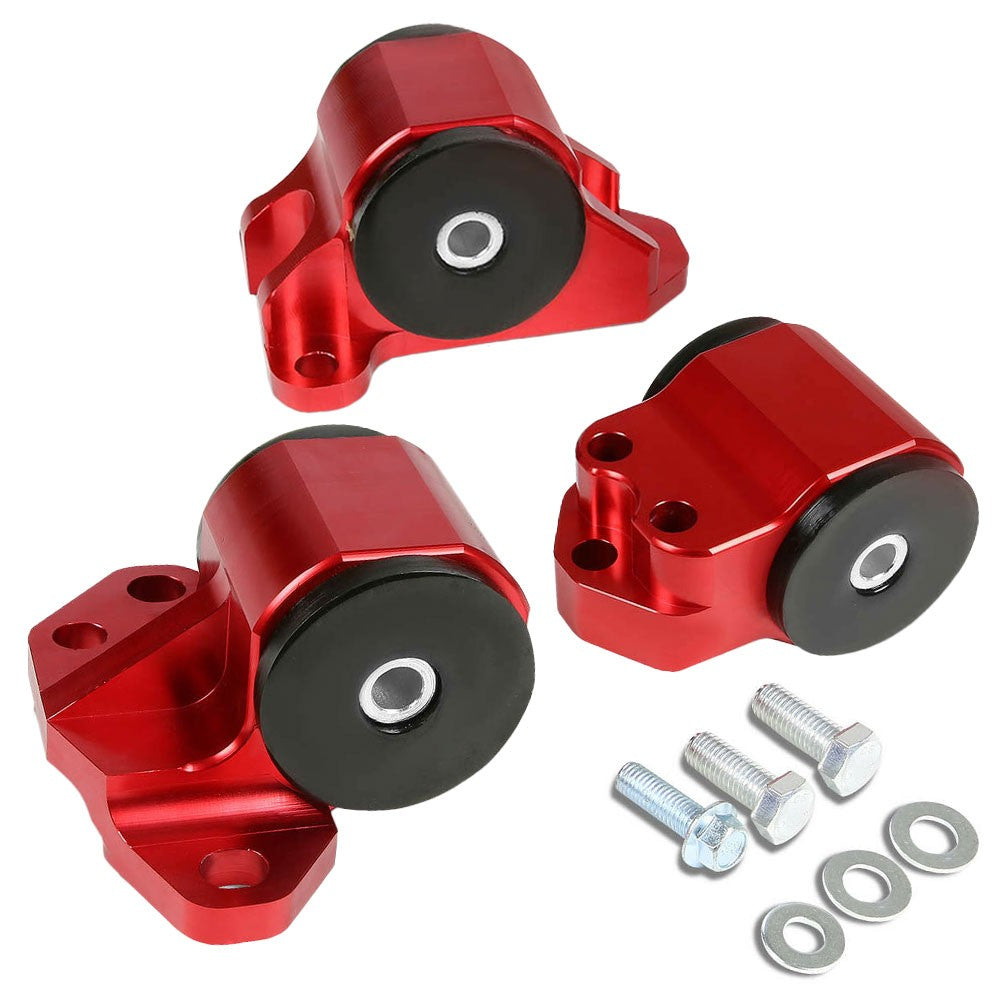 T-6061 Aluminum Red Front Engine Mount For B & D Series Engine Manual ...