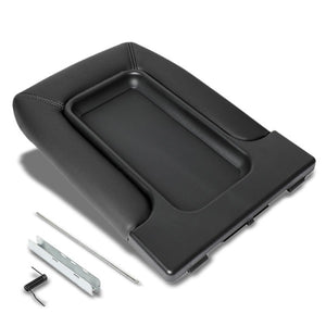 Black Center Console Tray Lid Arm Rest Latch Kit 01-07 Silverado ...
