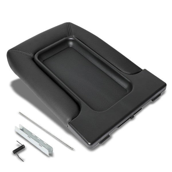 Black Center Console Tray Lid Arm Rest Latch Kit 01-07 Silverado ...
