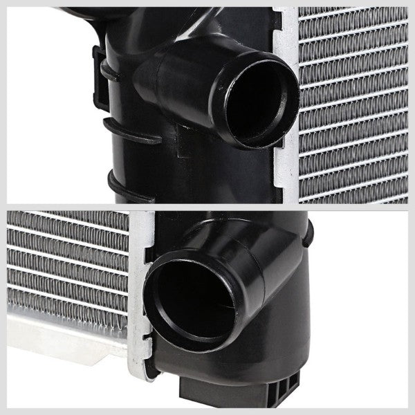 1-Row Black/Metallic Aluminum Radiator Kit 02-08 Dodge Ram 1500 ...