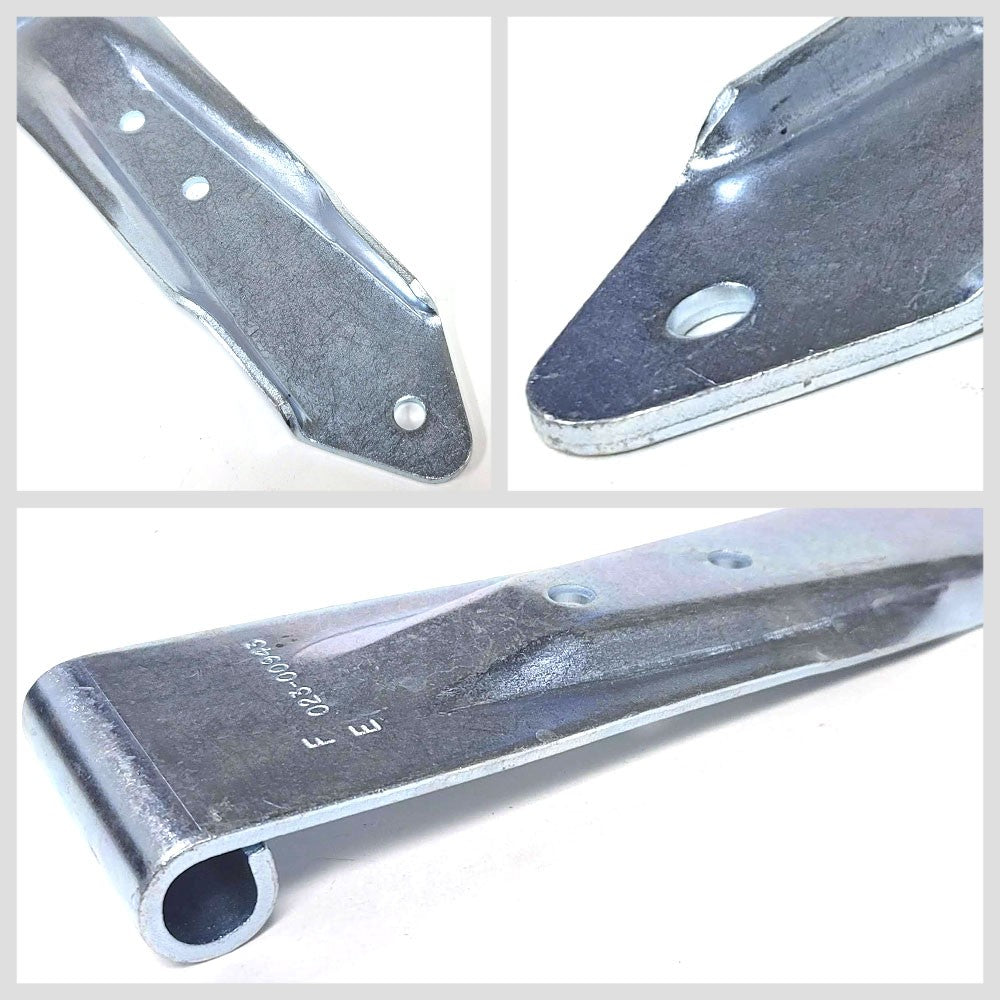 Steel Utility Style 3-Hole Hinge 3" x 12" Door Hinge - BuildFastCar
