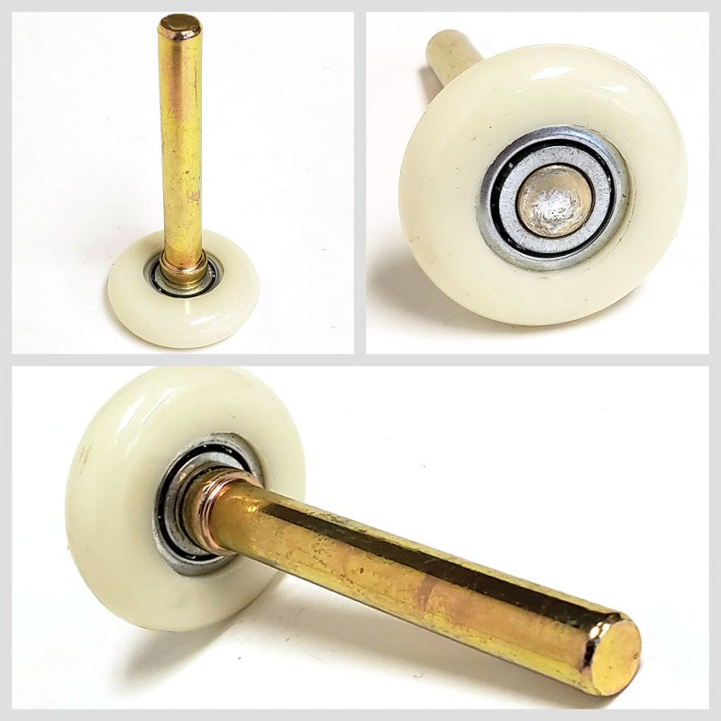 Mild Steel Transglobal 2" Nylon Yellow Roller For Freight Trailer Roll ...